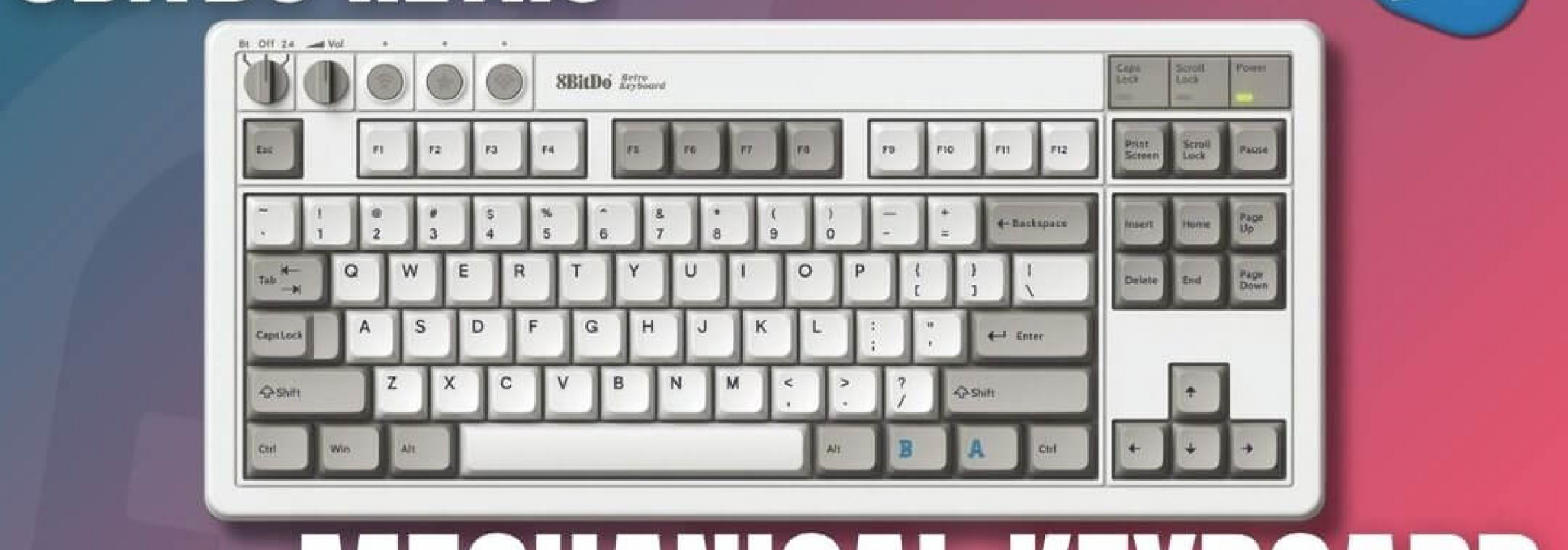 8BitDo Retro Mechanical Keyboard Review: This is the One