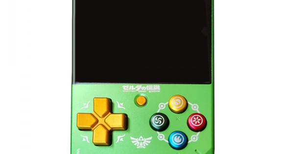 metal shell with complete button set for miyoo mini/miyoo mini plus ...