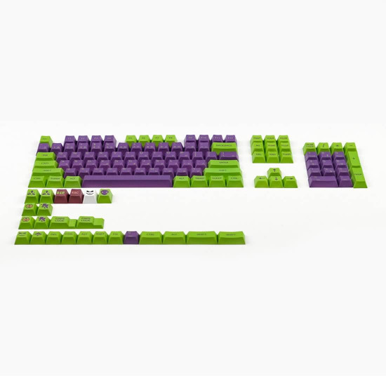 145pcs cherry profile pbt dye-sub keycaps - 10155