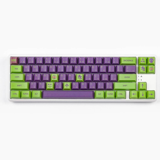 145pcs cherry profile pbt dye-sub keycaps - 10155