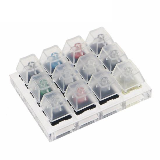 cherry switch tester with 12 switches - 10036