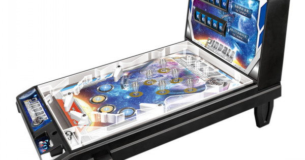 mini pinball game machine desktop ball shooting toy - 10156