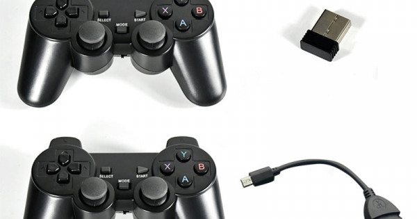 usb wireless gaming controller gamepad for powkiddy x70/x39 pro - 10096